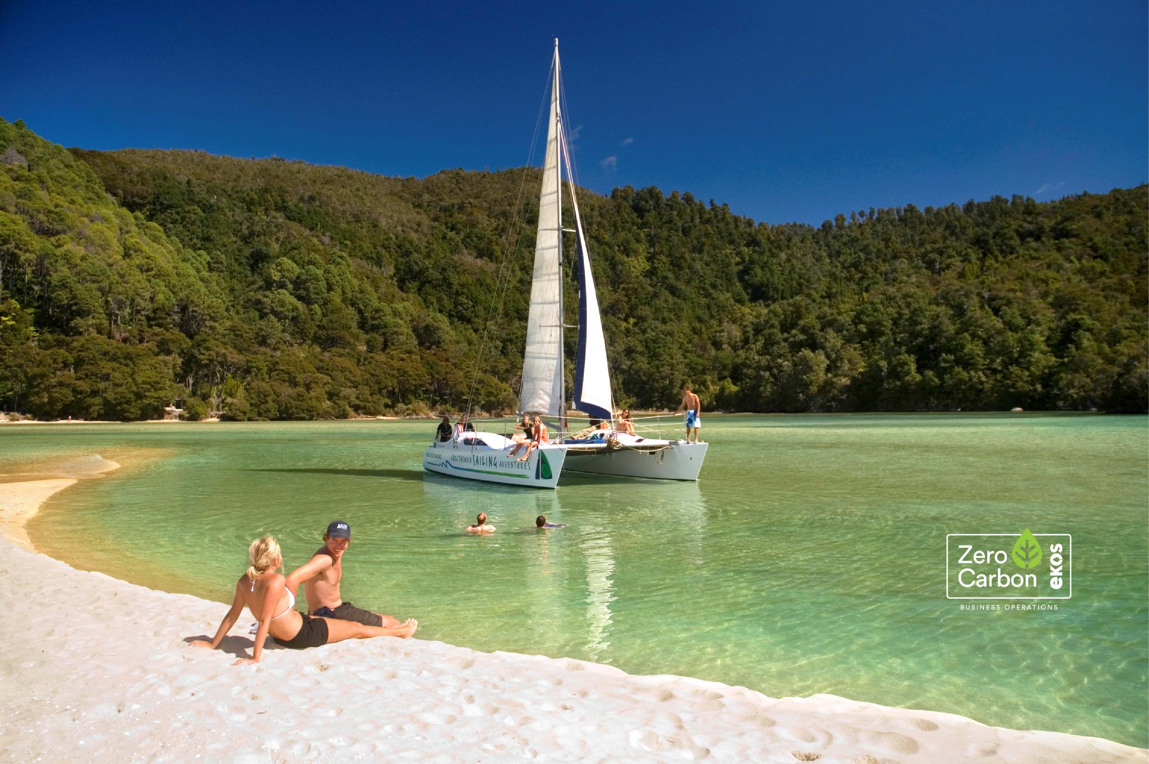 Scenic Sailing in New Zealand's Stunning Abel Tasman National Park